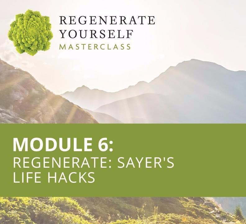Regenerate Yourself Masterclass – Regenerate Project